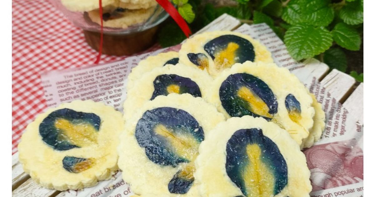 Resep Cookies Bunga Telang (858) oleh Ati Agus Sapto (Mom's Firza ...