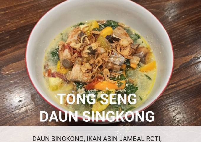 Resep Tong seng daun singkong oleh ABBESARDADI - Cookpad