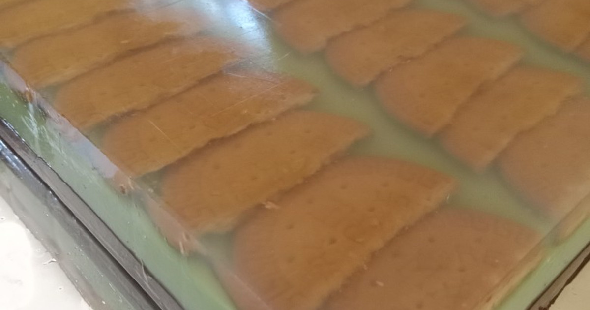 42 resep puding biskuit coklat pandan enak dan mudah - Cookpad