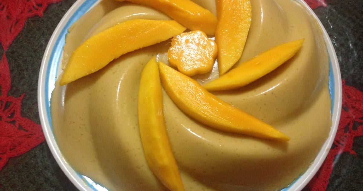 Gelatina de mango Receta de Carmen Palomino- Cookpad