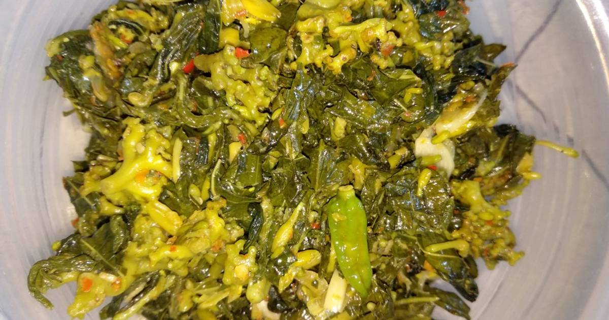 105 resep daun singkong bunga pepaya enak dan sederhana - Cookpad