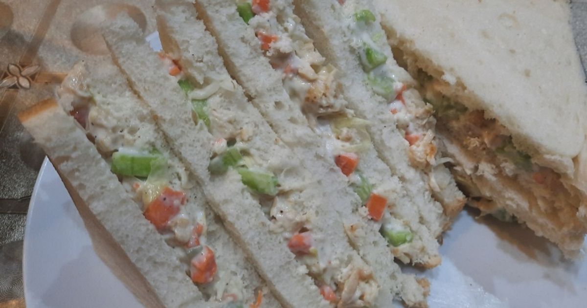 Continental Veggietable Sandwiches Recipe by Humaira Saleem - Cookpad