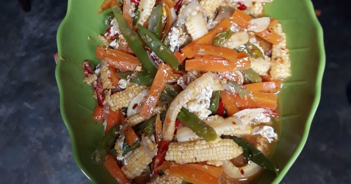 Resep Tumis Wortel, Putren, Buncis Orak Arik Telur oleh okvi sumawarni ...
