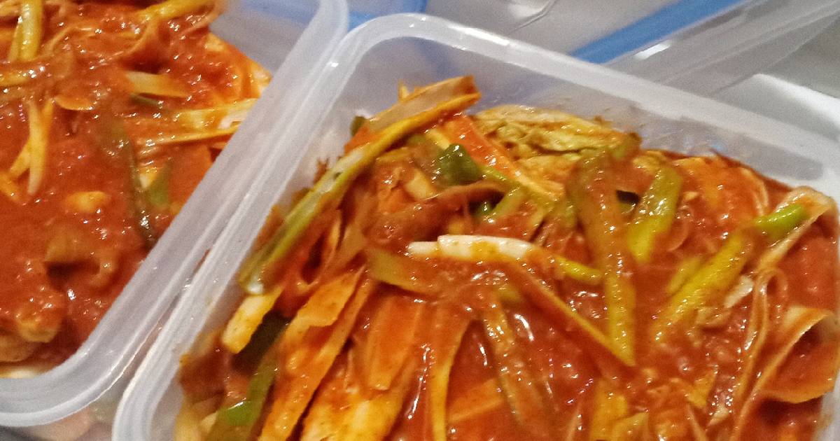Resep Kimchi Homemade oleh Dapur Sesma - Cookpad
