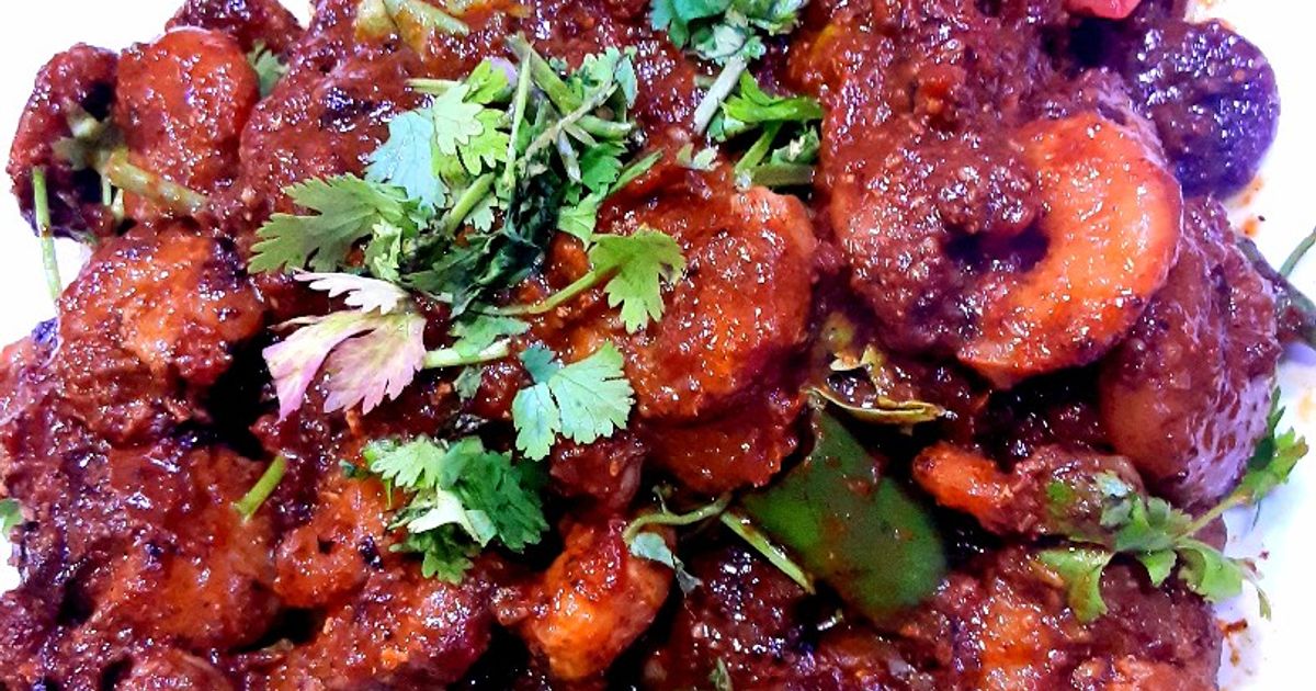 Prawn Karahi Recipe by faryal - Cookpad