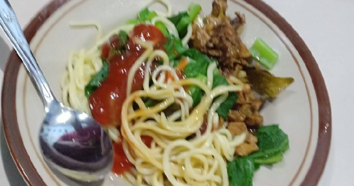 Resep Mie ayam ku oleh Endah - Cookpad