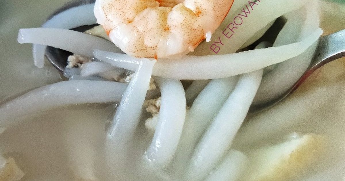 Resep Silver Needle Noodles / Low Shu Fun / Bee Tai Bak (Soup Version ...