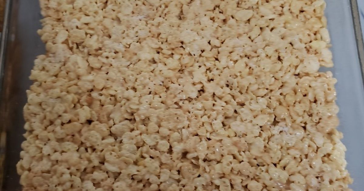 Brown Butter Bourbon Rice Crispy Treats Recipe by Chewmeister73