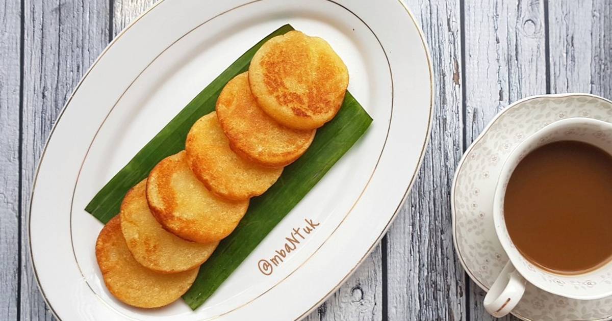 Resep Wingko Singkong (bisa pakai teflon) oleh Tituk SK - Cookpad