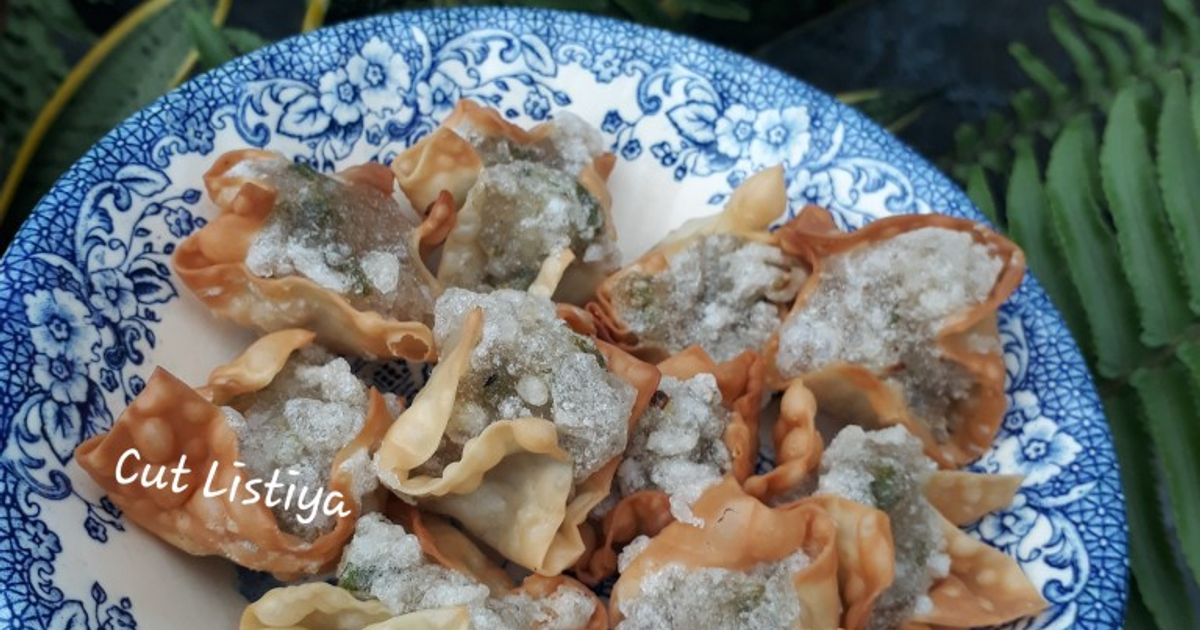Resep Pangsit Goreng Aci oleh Cut Listiya - Cookpad