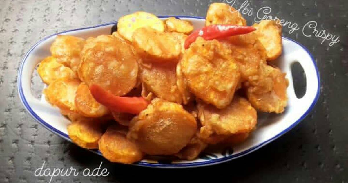 Resep Ubi Goreng Crispy oleh dapur ade - Cookpad