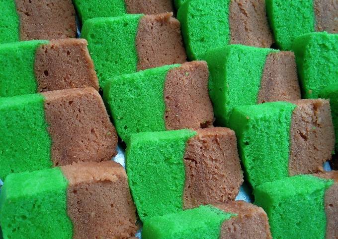 Resep Bolu Kukus Pandan Coklat - isian Snack box oleh Inda Linggawati ...