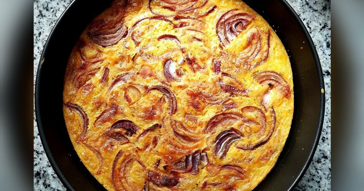 Ricetta Farinata Con Cipolle di Le Ricette Di Naty - Cookpad