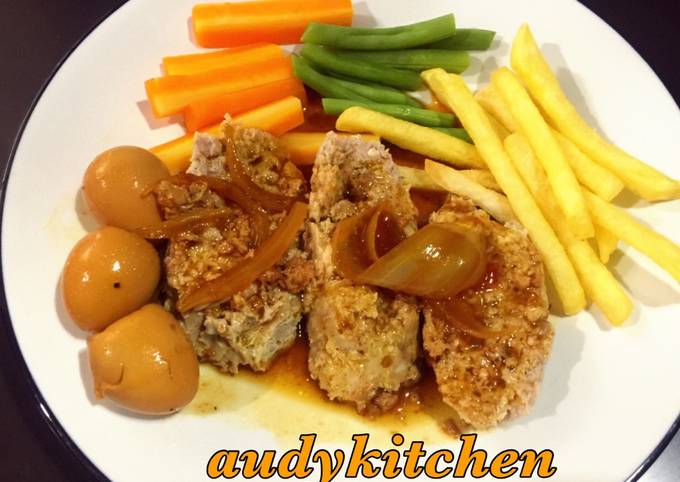 Resep Galantin Daging Sapi + Ayam oleh audykitchen - Cookpad