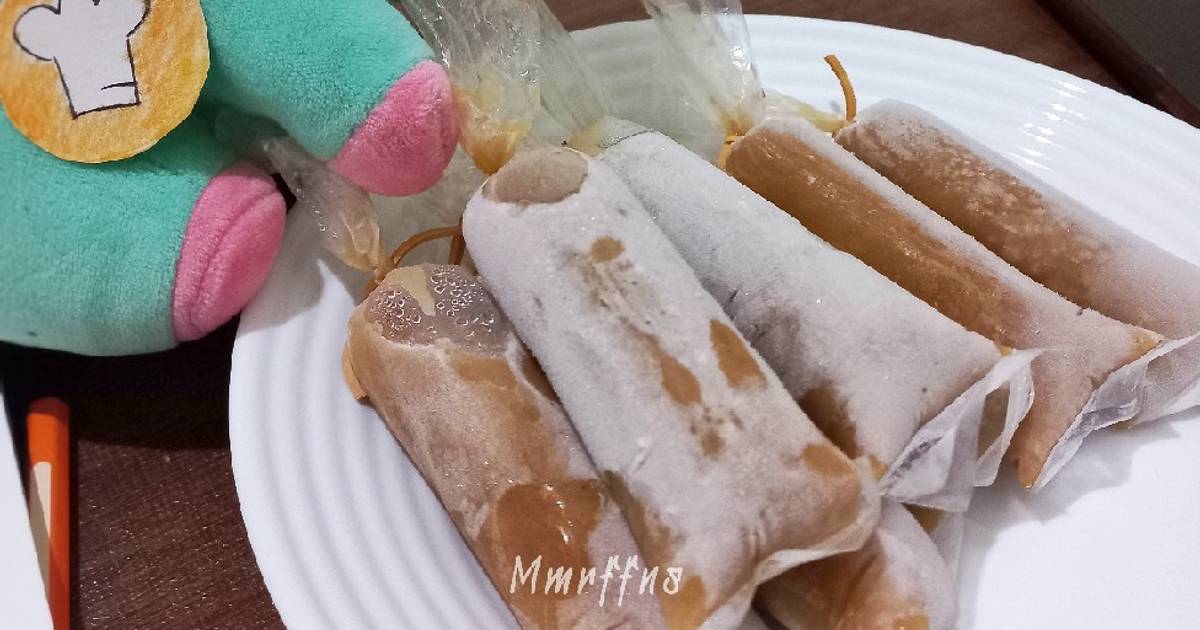 Resep Es Lilin Durian Gula Merah oleh MmRFFNSTY - Cookpad