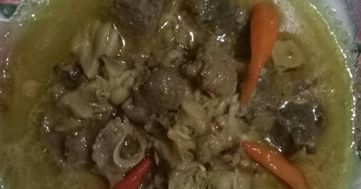 Resep Tetelan sapi santan oleh Tika - Cookpad