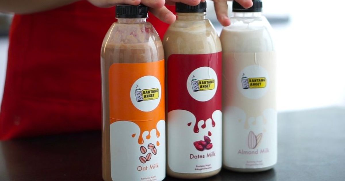 Resep Almond Milk (Ide Usaha) oleh Rantang Anget by Anin - Cookpad