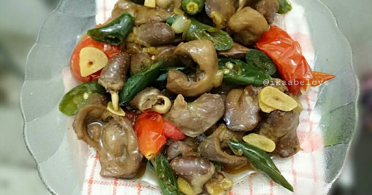 Resep Rempelo Ati Cabe Hijau oleh Noviana Ika - Cookpad