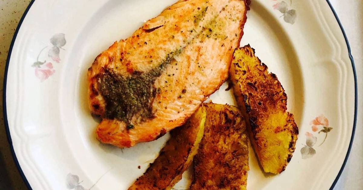 Salmon asado - 275 recetas caseras- Cookpad