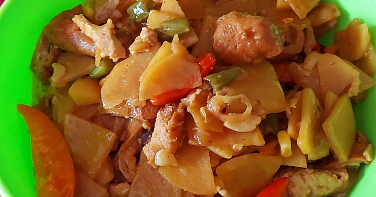 Resep Oseng kentang tahu oleh Andriana Ardiansyah - Cookpad
