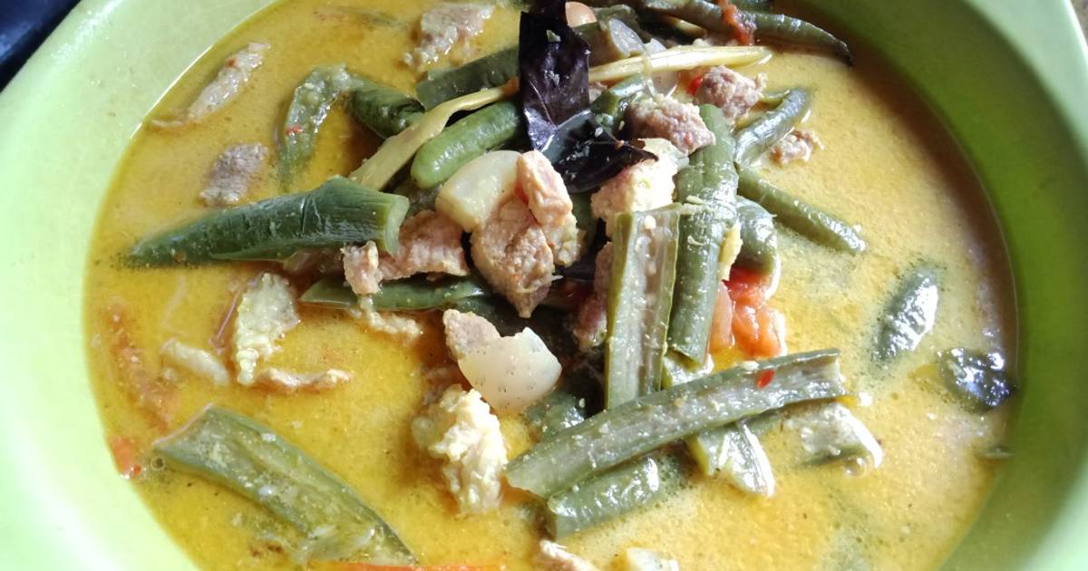 Resep Gulai daging babi dan terong hijau oleh Tessa EsterLina Bangun ...