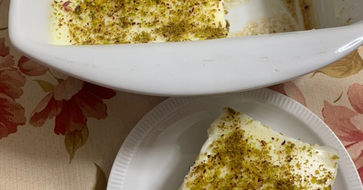 μαχαλεπί λιβανέζικο με χαλεπιανά (Lebanese Mahalebi With Pistachios ...