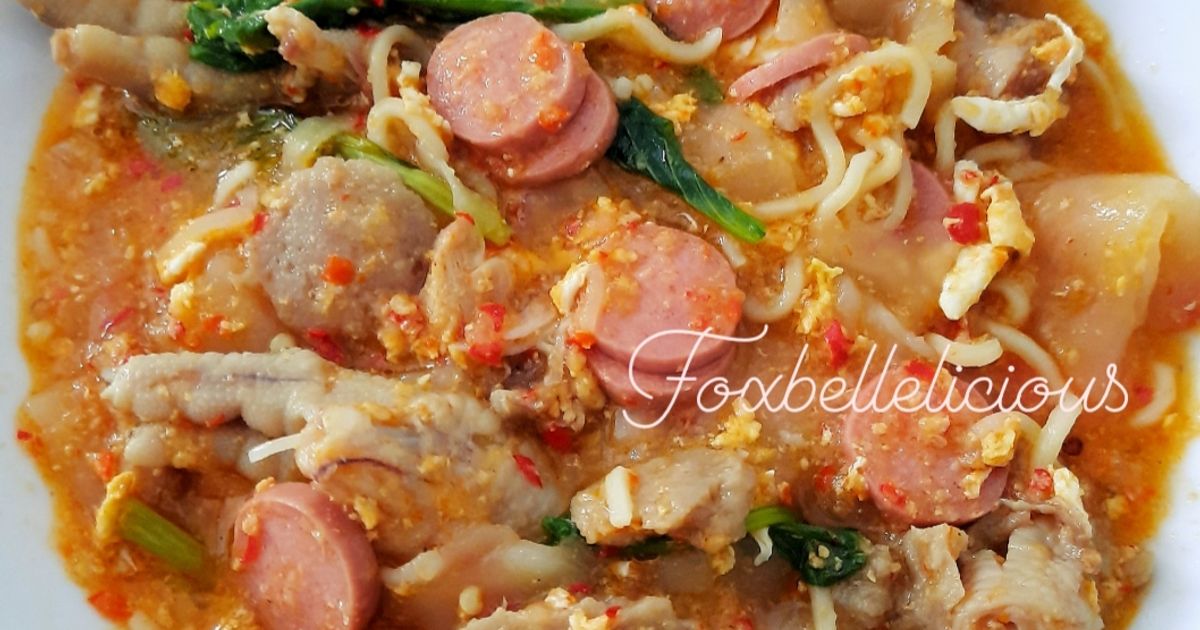 Resep cara membuat seblak bandung asli rumahan enak dan mudah - Cookpad