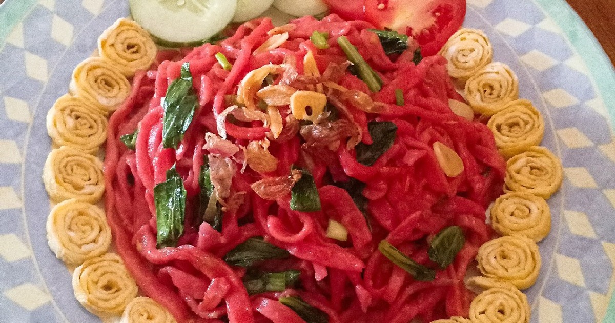 Resep Mie Habang (Mie Merah) Khas Banjar oleh Oknisa Carolina - Cookpad
