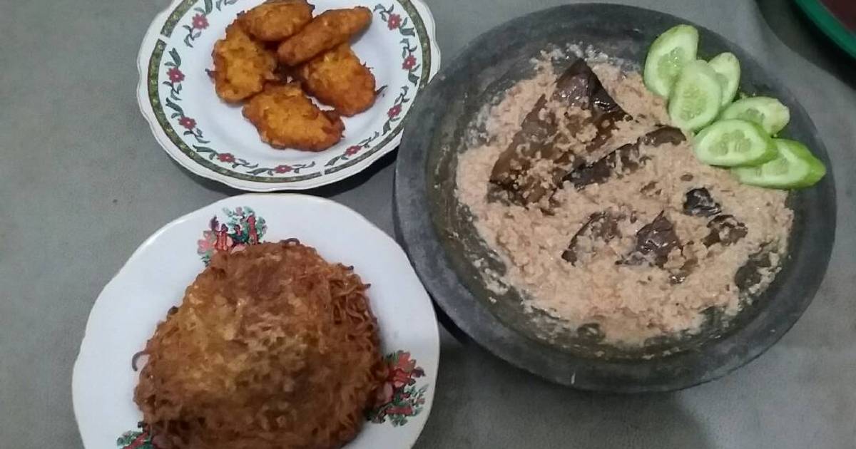 5 resep pecel lauk dadar jagung enak dan mudah - Cookpad