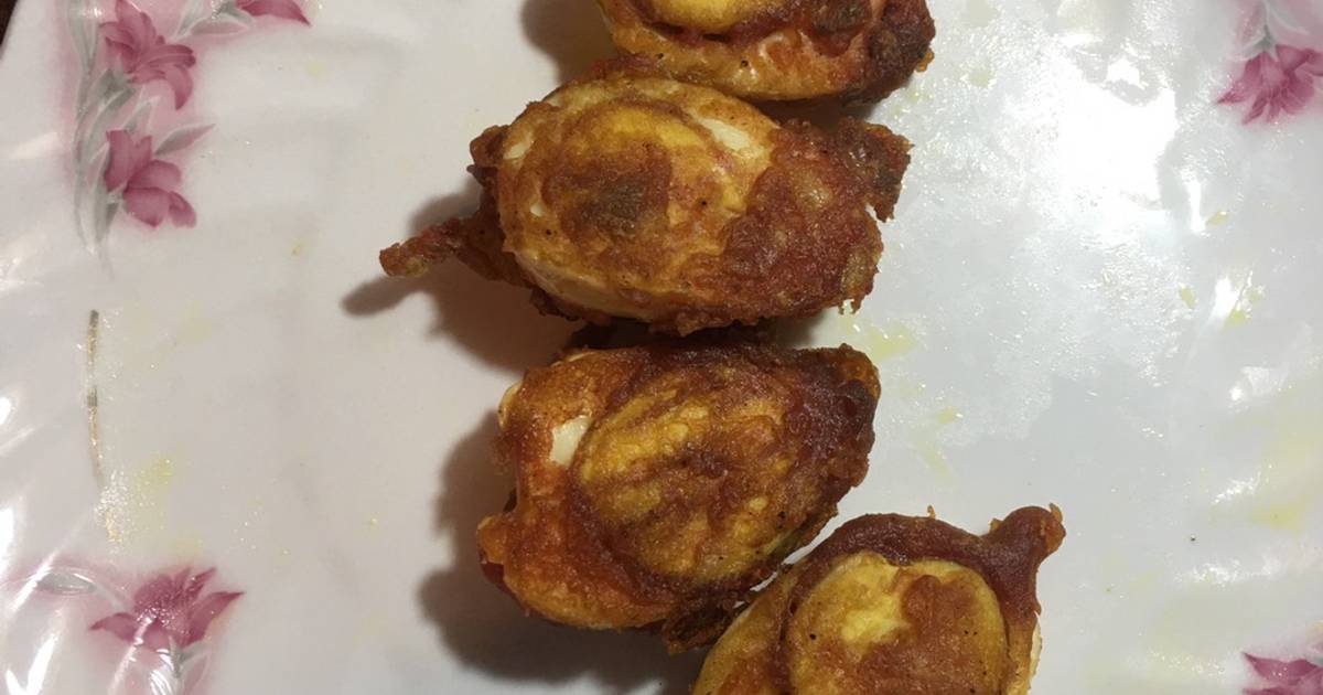 Egg Fritters Recipe by Sudipa Gope - Cookpad
