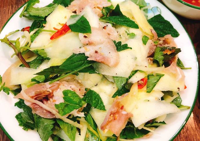 Cách Làm Món Ché Bình Định trộn xoài rau thơm của Bùi Thị Diệu Trang ...