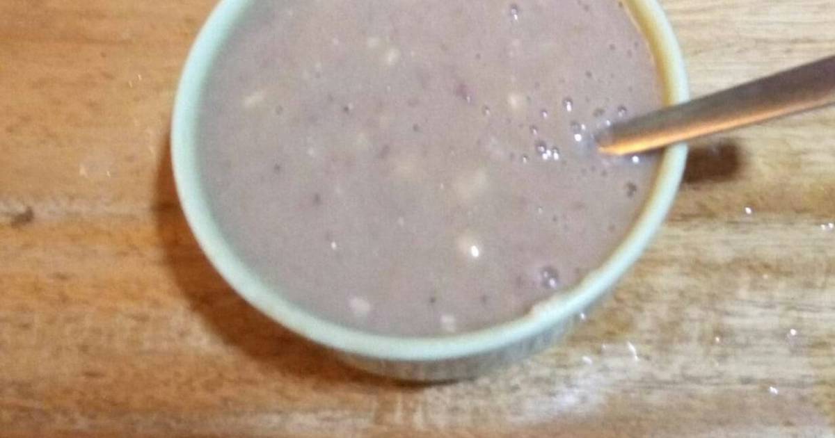 Rice and apple puree Recipe by Peace - Cookpad