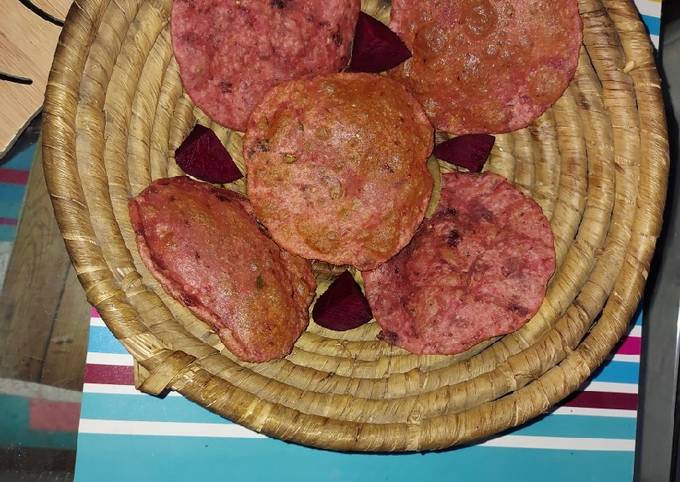 #ws2 Beetroot Puri Recipe by jaya Srivastava - Cookpad