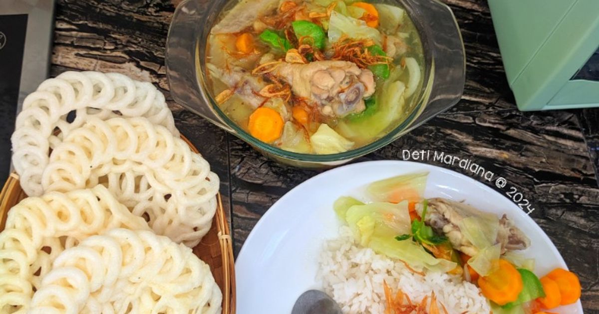 Resep sayur sop labu siam ayam rumahan enak dan mudah - Cookpad