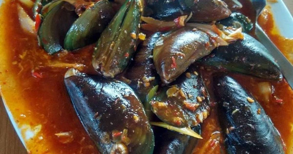 Resep Kerang hijau saos padang mantul ala mamifatih oleh Bella ...
