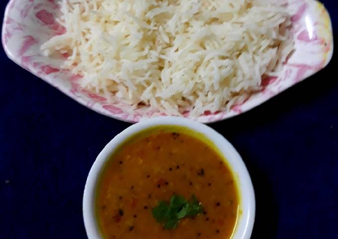 Dal Chawal Recipe by Harminder Kaur Sethi - Cookpad