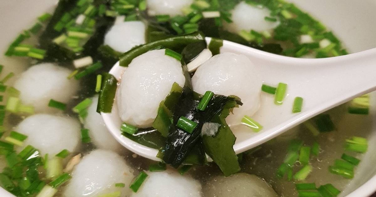 Resep Sop Baso Rumput Laut oleh Desi Masterchef/IG Inspirationalchef ...