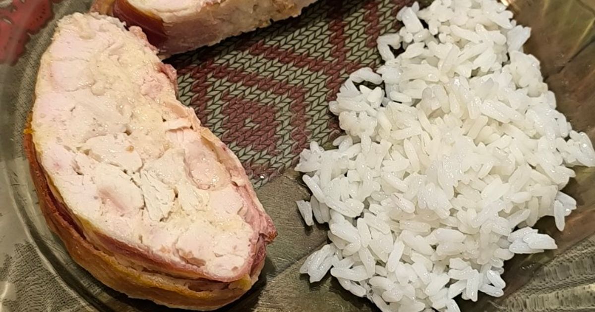 Baconbe Tekert Sajtos Tejfölös Csirkemell (őzgerinc Formában) | Mária ...