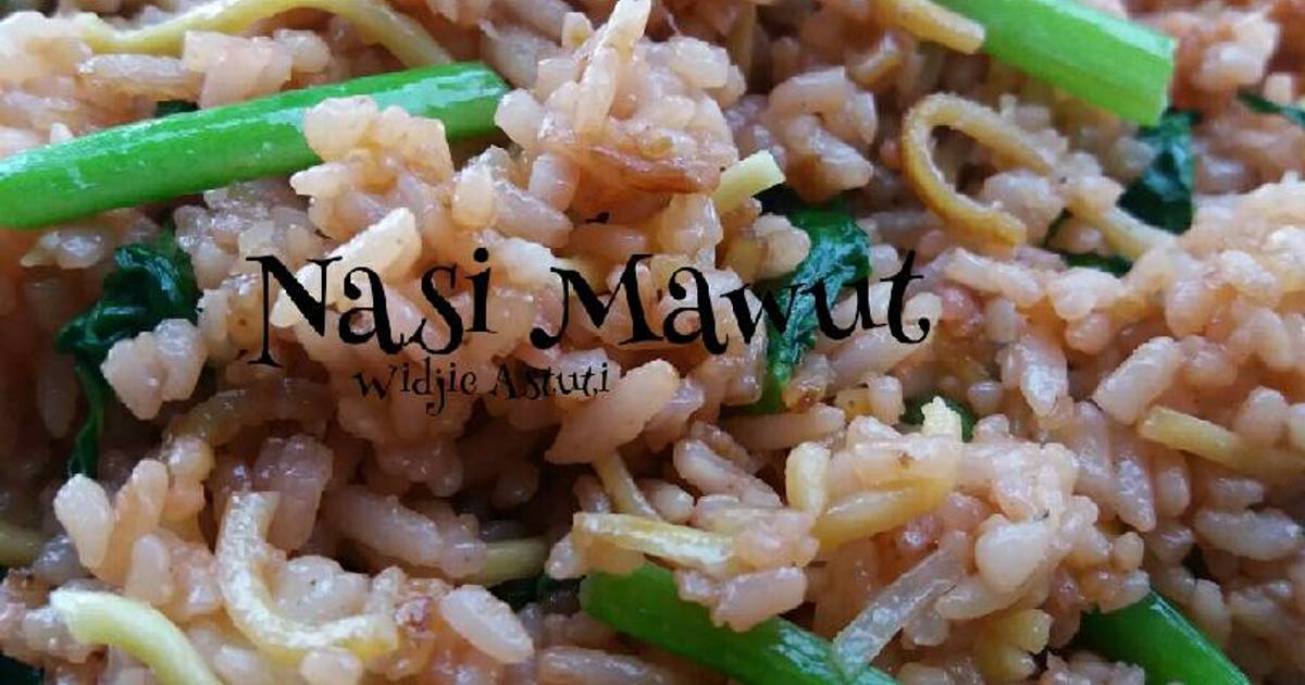 Resep Nasi Mawut Sangat Sederhana oleh Widjie Astuti - Cookpad