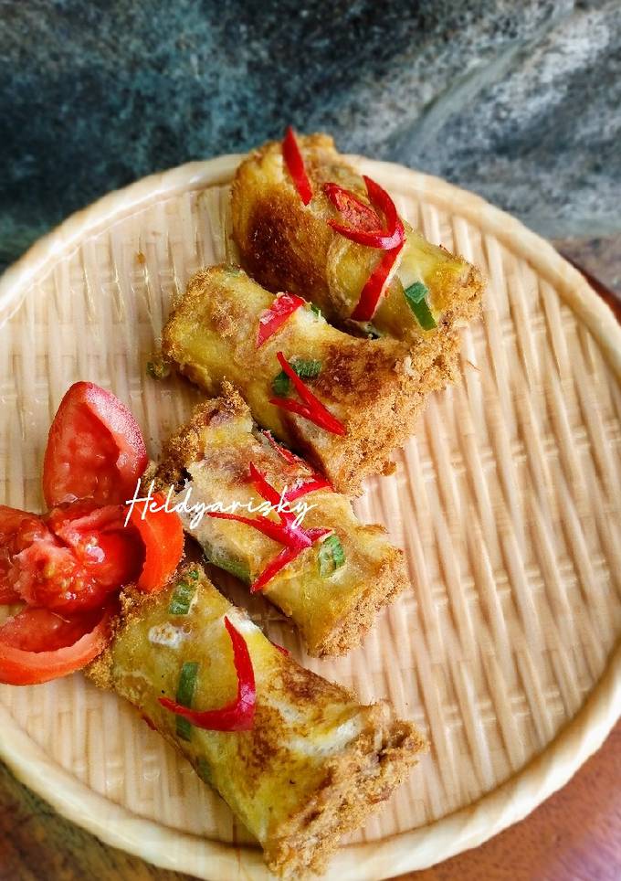 Resep Floss Roll Abon Roti Tawar oleh AR Heldya Rizky Raillya - Cookpad
