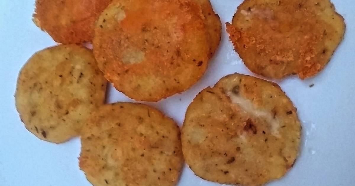 Mini potato cheesy coins 🪙 Recipe by Shagufta Sheikh - Cookpad