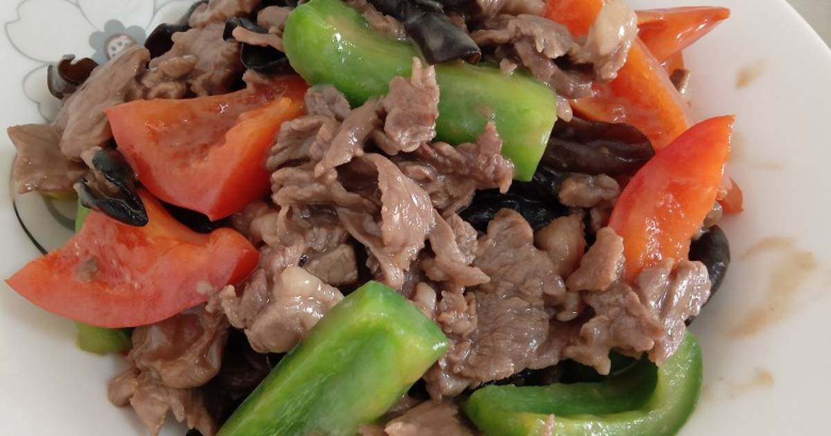 Resep Masak daging sapi dengan black fungus oleh Kuriyaturrohmah - Cookpad