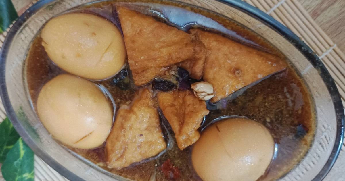 Resep SEMUR TELUR & TAHU (Resep simple) oleh MammaAshilla - Cookpad
