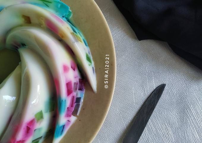 Resep Puding Mozaik oleh SiRa_UmmuTsa - Cookpad