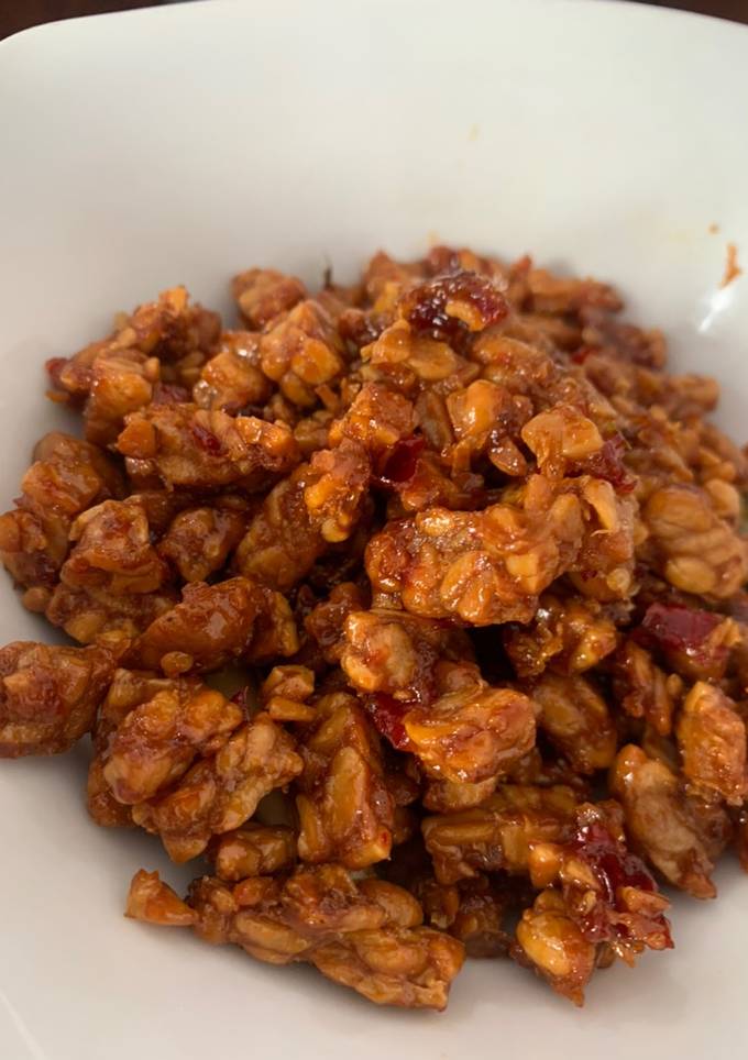 Resep Tempe Oreg Simple Manis Asin oleh Anggita Auliyah - Cookpad