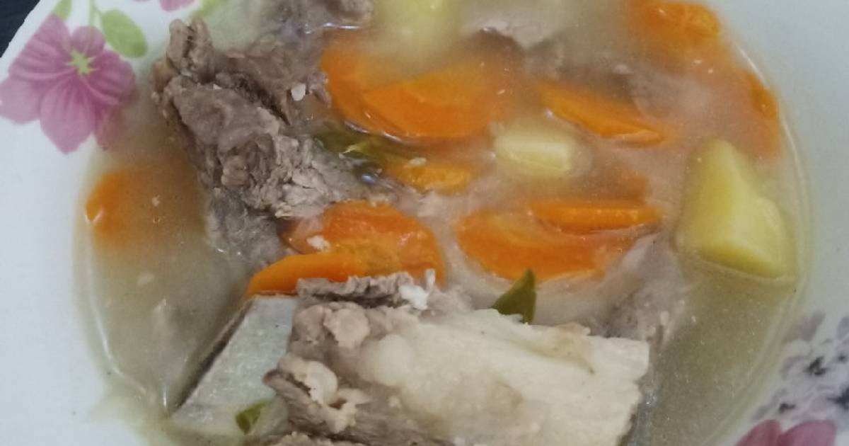 32 resep sop daging simple berlemak enak dan mudah - Cookpad