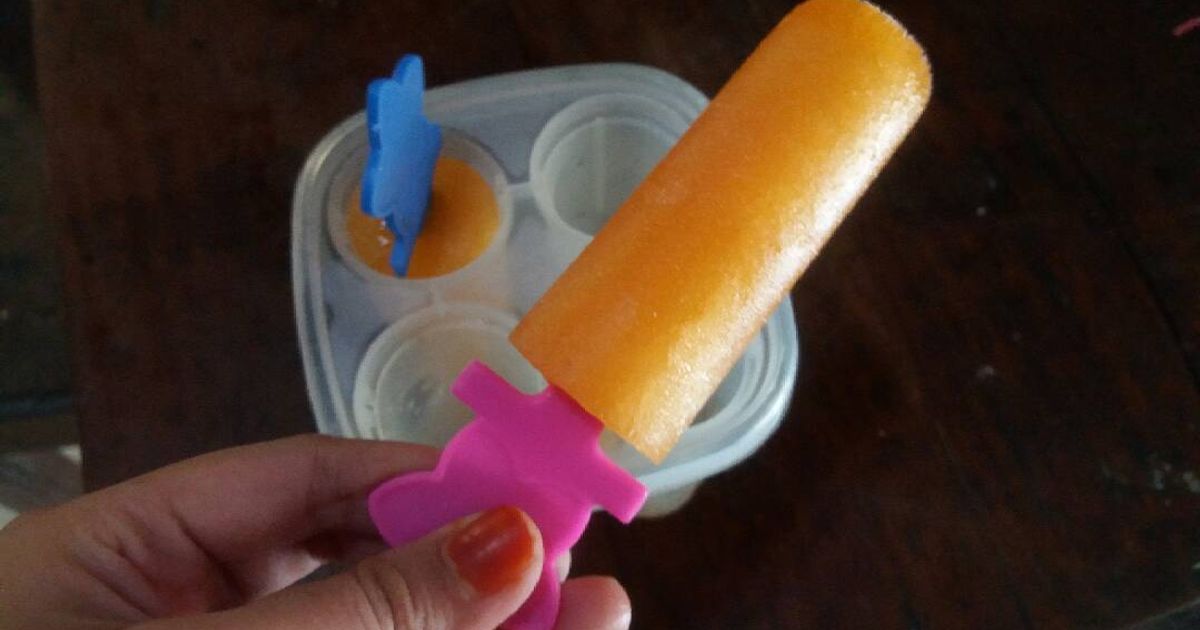 Resep Popsicle Jeruk (Cara Asik Makan Jeruk) oleh Happy Tummy - Cookpad