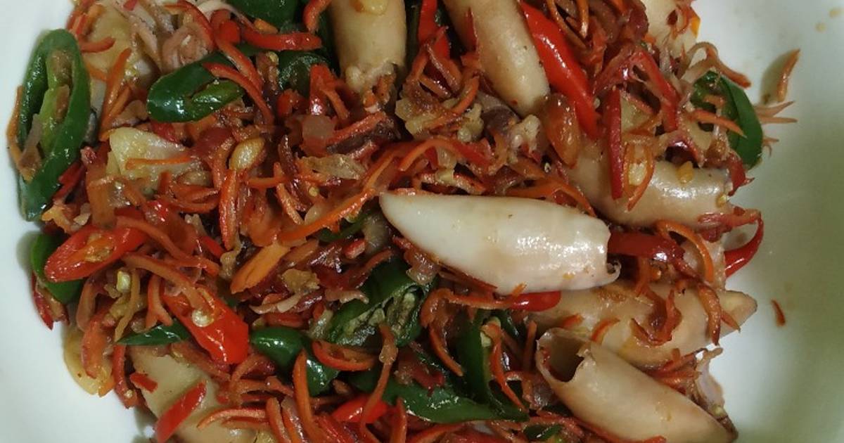 Resep Tumis kulit melinjo cumi asin oleh Ulfah Atikah swari - Cookpad
