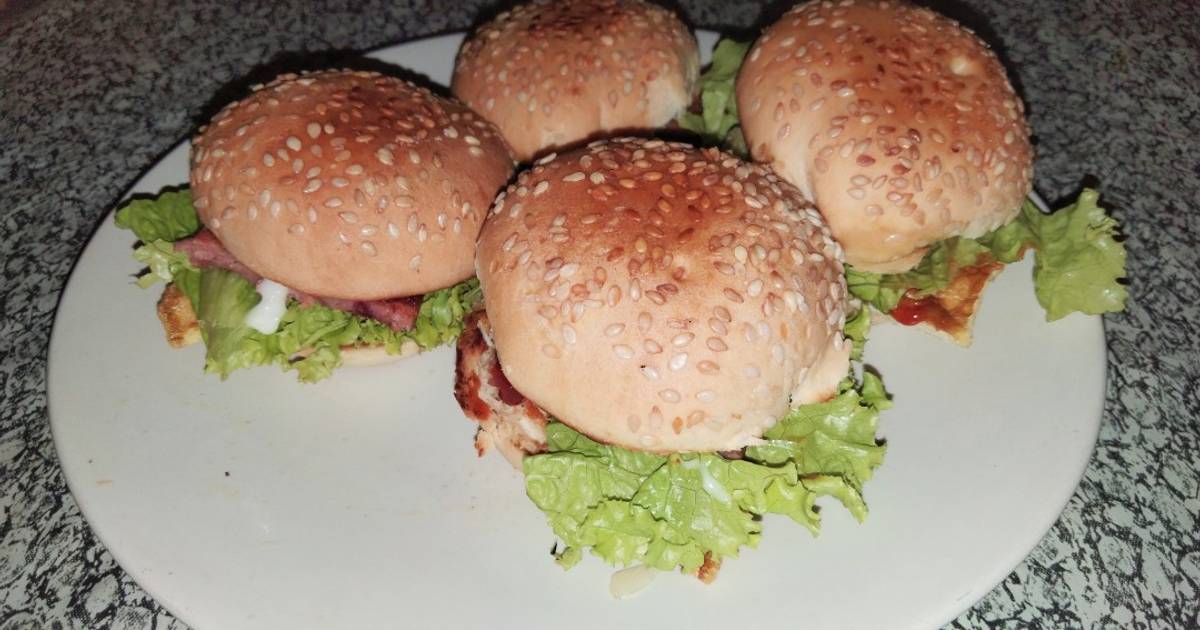 Resep Mini burger oleh rahayudj - Cookpad