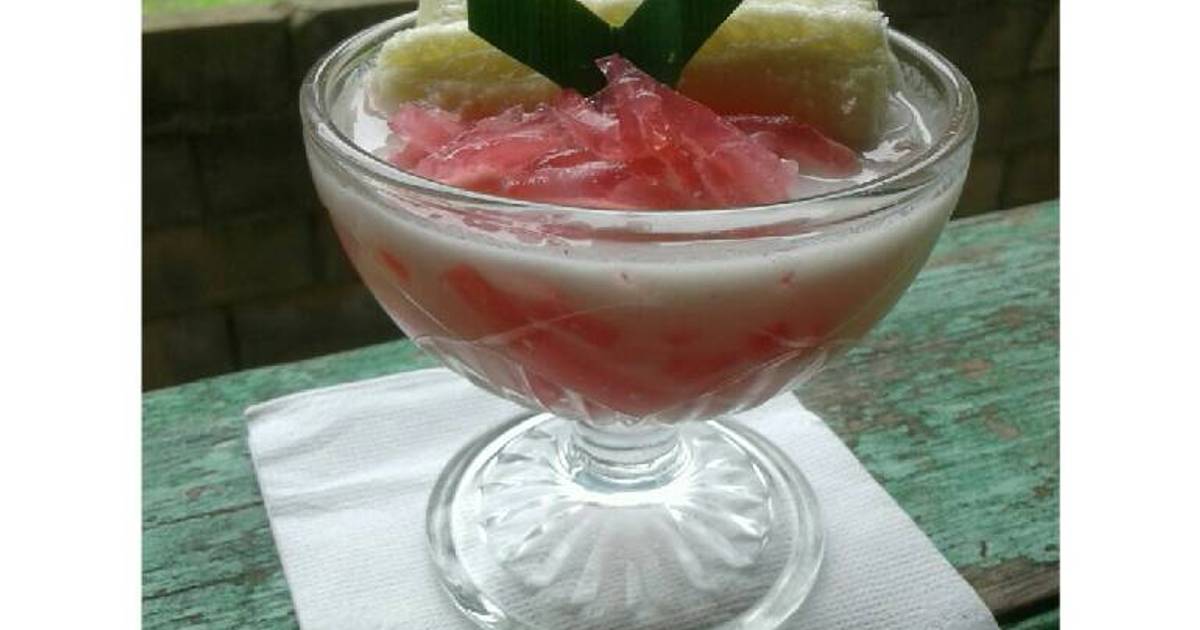 Resep Wedang Roti Tawar & Agar Serut oleh IfaRaa - Cookpad